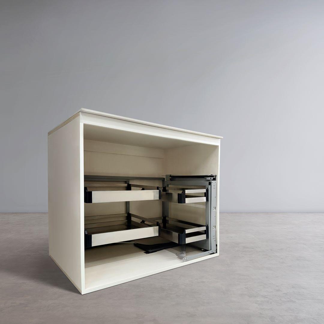 Hidden Corner Cabinet Organizer: Maximize Kitchen Storage | Invis Furniture